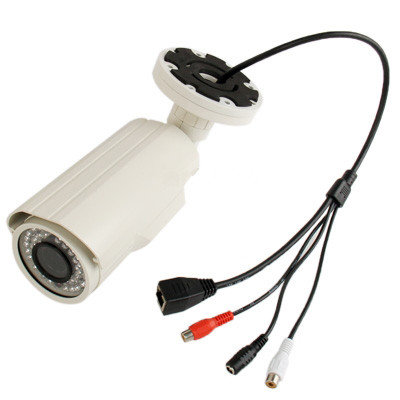 H.264 1.0MP 720P P2P IP Camera , 1/4" CMOS Waterproof Outdoor Cloud Network