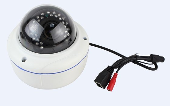Vandalproof 1.0 MP Wireless IP Security Camera , Wifi Cloud Security Cameras Plug And Play