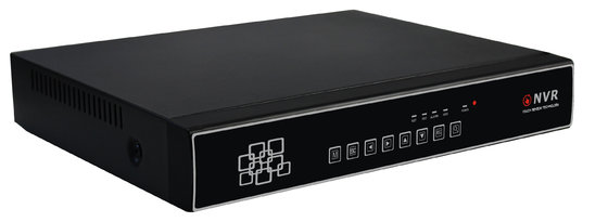 Onvif 8 Channel WIFI Security Digital Video Recorders 2 * 2TB HDD