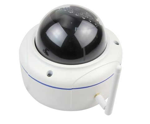 2.0 Megapixel 1080P WIFI Low Lux IP Camera Vandalproof IR Dome Camera