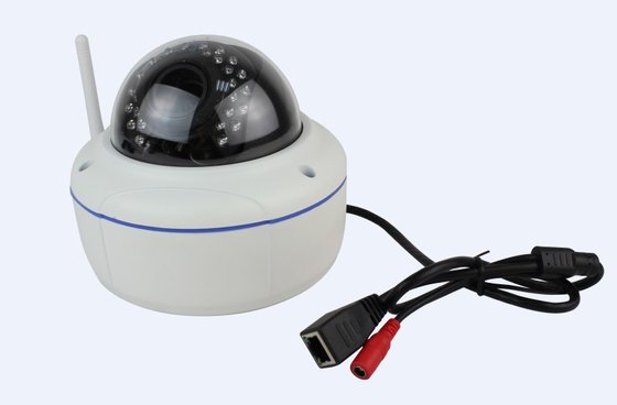 2.0 Megapixel 1080P WIFI Low Lux IP Camera Vandalproof IR Dome Camera