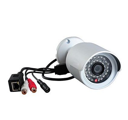1.3 MP Waterproof Low Lux Security Camera Mini IR Bullet Camera For Garden