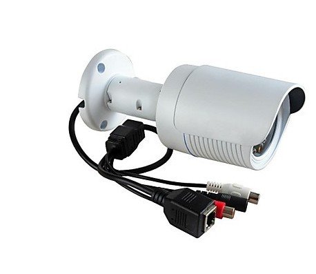 1.3 MP Waterproof Low Lux Security Camera Mini IR Bullet Camera For Garden