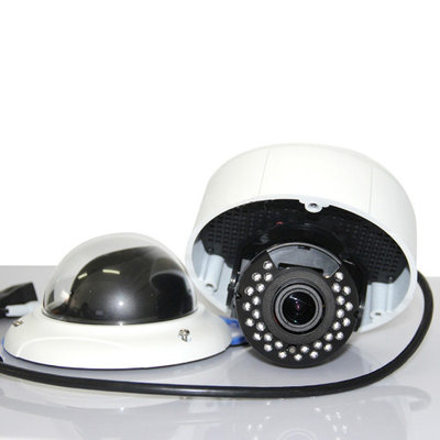 3.0MP 2.8-12mm HD POE Dome Megapixel IP Camera support Face detection and Missing Objects Detection