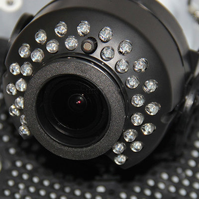 3.0MP 2.8-12mm HD POE Dome Megapixel IP Camera support Face detection and Missing Objects Detection