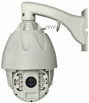 CMOS Face Detection High Speed Dome Camera , MJPEG infrared Low Lux Ip Camera