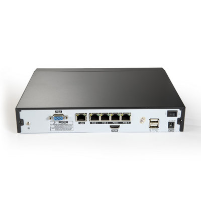 POE Bullet NVR Kit with 1 Megapixel 4mm lens Camera Motion Detection IP Camera