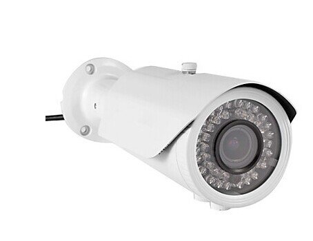 External Adjusted Infrared IP Camera 2.8mm - 12mm Varifocal Lens