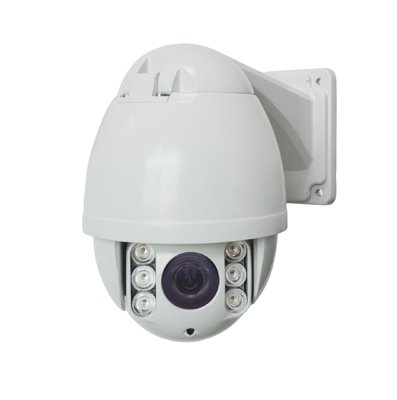 10X Onvif 1.3MP/2.0MP 4.5" 6pcs Array  High Speed Dome Camera Led Light