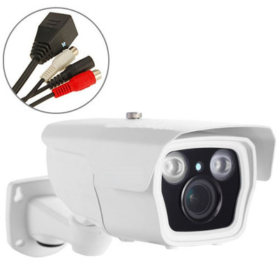 1.3 Megapixel P2P Waterproof IP Camera , IOS / Android IP Cam 32G SD Card Slot