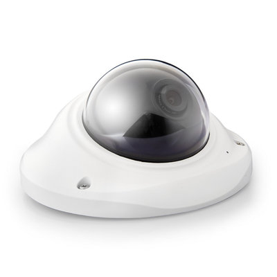 High Resolution 1.0MP Dome Low Lux Infrared IP Camera 25M Max IR distance