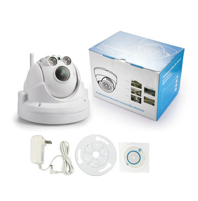 2.0MP Varifocal 3.7-14.8mm Low Lux IP Camera ,  Indoor Wireless PTZ IP Camera  ,  40M Max IR distance