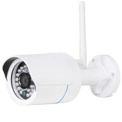 High Resolution Bullet P2P IP Camera WIFI connection  Video Push Alarm