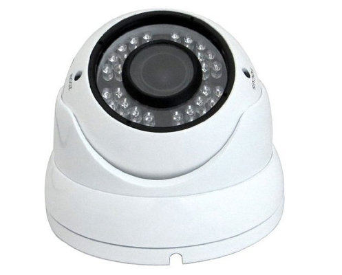 720P Low Lux AHD CCTV Camera , Dome Indoor 4mm HD Cameras