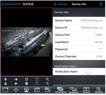 1.0MP Wireless IP Security Camera  with P2P, Video Push For Indoor Use