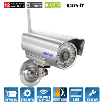 1/3'' 1080P Wireless IP Security Camera Portable CMOS Motion Detection Alarm