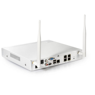 Wireless Network NVR Kit , 4 Channel 720P Security Camera System