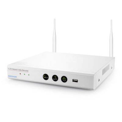 Wireless Network NVR Kit , 4 Channel 720P Security Camera System