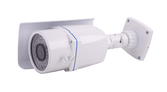 1/3inch 720P ISP AHD CCTV Camera White / Black External Manual Adjusted