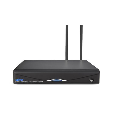 5.8GHZ 4CH Wireless NVR CCTV Kit WIFI Router With 4 pcs Bullet Camera