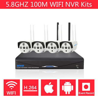 1280 x 960P 5.8GHZ CCTV Security IP Camera Wifi Megapixel