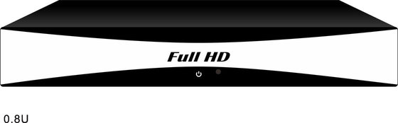 High Resolution CCTV  8CH 720P AHD DVR Kit With 4pcs Bullet and Dome