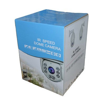 1/2.8" COMS 2.0 mega pixels 6 inch PTZ High Speed Dome Camera 5-90mm 18X Zoom