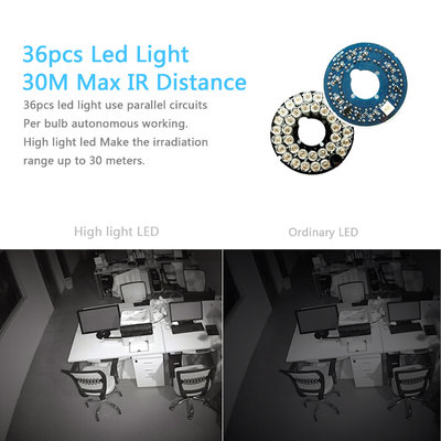 720P / 960P Wireless Security IP Camera WDR Low Lux 4 Channel