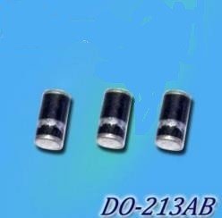 SMD Rectifier Diode Glass Column Sm4001 Sm4002 Sm4003 Sm4004 Sm4005 Sm4007 Do-213ab Melf
