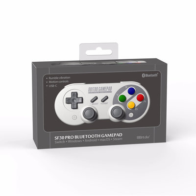 8Bitdo SF30 Pro Controller for Windows MacOS & Android - Nintendo Switch supplier