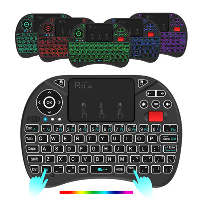 Mini Wireless Keyboard Multifunction Air Mouse Rii X8 supplier