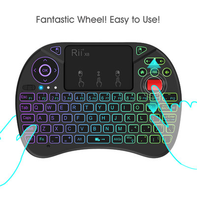 Mini Wireless Keyboard Multifunction Air Mouse Rii X8 supplier