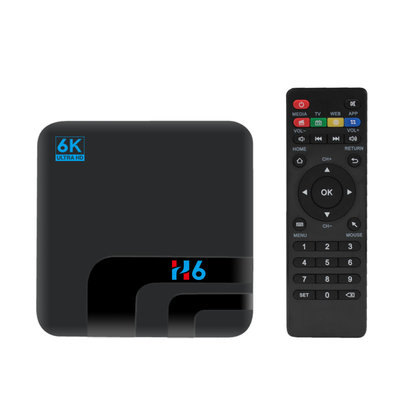Android 9.0 Smart Tv Box TV Box H6 Support 6K supplier