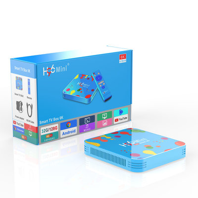 Android 9.0 Set Top Box 6K Dual WiFi Media Player H96mini supplier