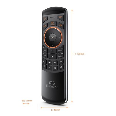 Fly Mouse Keyboard with IR Remote Control Mini Wireless Keyboard i25 supplier