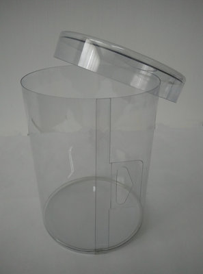 China Transparent cylinder type blister packaging supplier