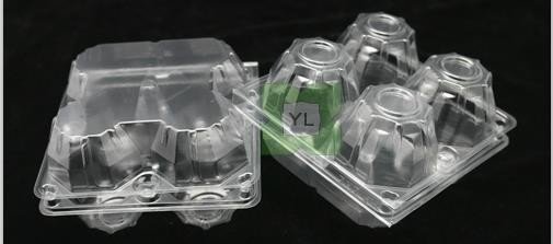 China egg trays clear egg trays with 2 holes 4 holes 6 holes 12 holes supplier