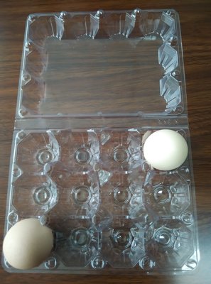 quail egg trays 30 holes egg trays blister packing factory supply PVC  folding boxes supplier