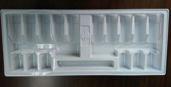 Plastic tray for health care products, blister supplier
