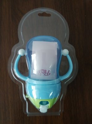 Customerized clear PET / PVC / APET / GAG / APEG  blister clamshell packaging with hanging holes for 280ml baby's bottle supplier
