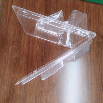 Customerized clear PET / PVC / APET / GAG / APEG  blister clamshell packaging with hanging holes for 280ml baby's bottle supplier