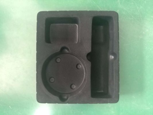 Customerized clear PET / PVC / APET / GAG / APEG  blister clamshell packaging with hanging hblister tray for electronics supplier