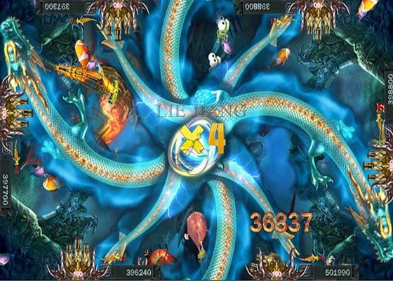 Multiplier Alien Attack Fishing Arcade Machine High Accuracy And Stability