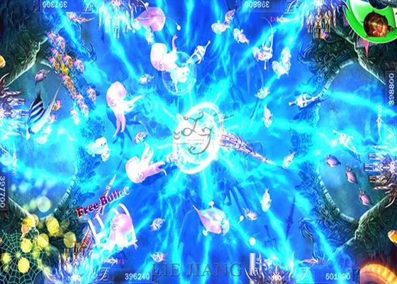 Multiplier Alien Attack Fishing Arcade Machine High Accuracy And Stability