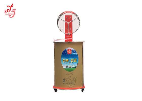 High Power White Lottery Game Machine / Bingo Drawing Machine For Entertainment