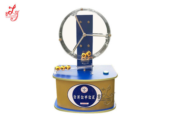 Table Type Small Lottery Game Machine / Promotions Lottery Draw Machine