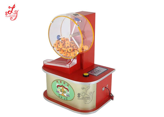 Table Type Small Lottery Game Machine / Promotions Lottery Draw Machine