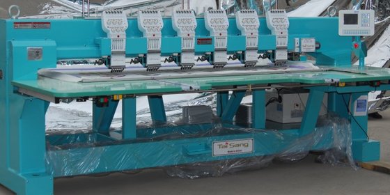 flat embroidery machine