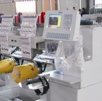 flat embroidery machine