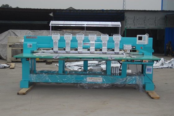 Tai Sang Embro Vista Model 606  ( 6 needles 6 heads normal speed flat embroidery machine )